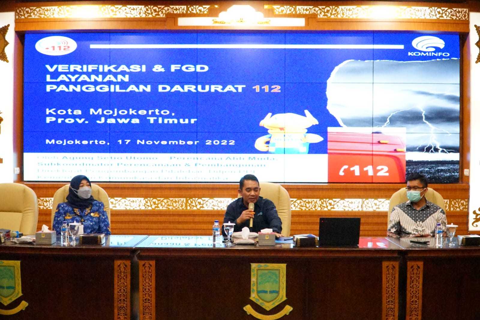 Gema Media | Jelang Aktivasi Call Center 112 Kota Mojokerto, Diskominfo Gelar FGD Dengan ...