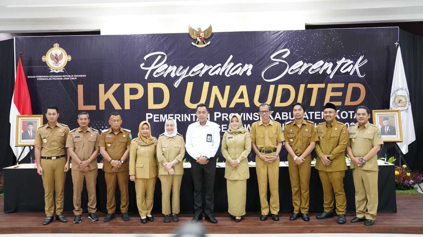 Gema Media | Wali Kota Mojokerto Serahkan LKPD Unaudited ke BPK