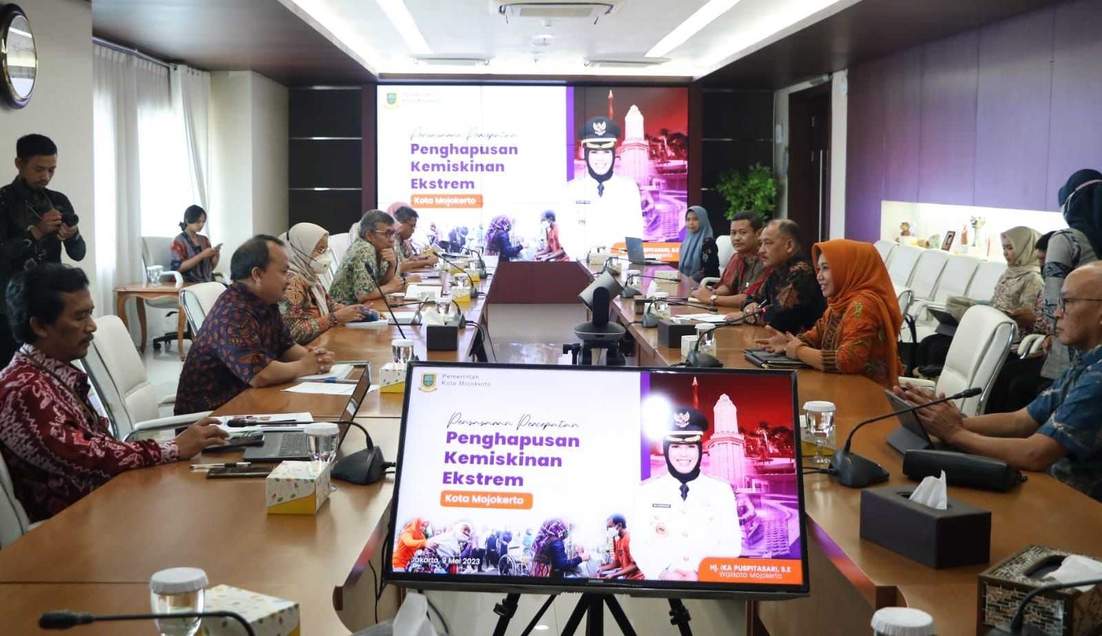 Gema Media | Kota Mojokerto Akan Dijadikan Kota Percontohan Penghapusan Kemiskinan Ekstrem