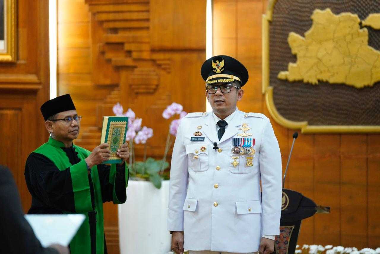 Gema Media | Mohammad Ali Kuncoro Resmi Dilantik Sebagai PJ Wali Kota Mojokerto